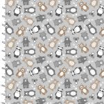 GRAY CUB TOSS CUDDLE CUBS FLANNEL – Calico Gals