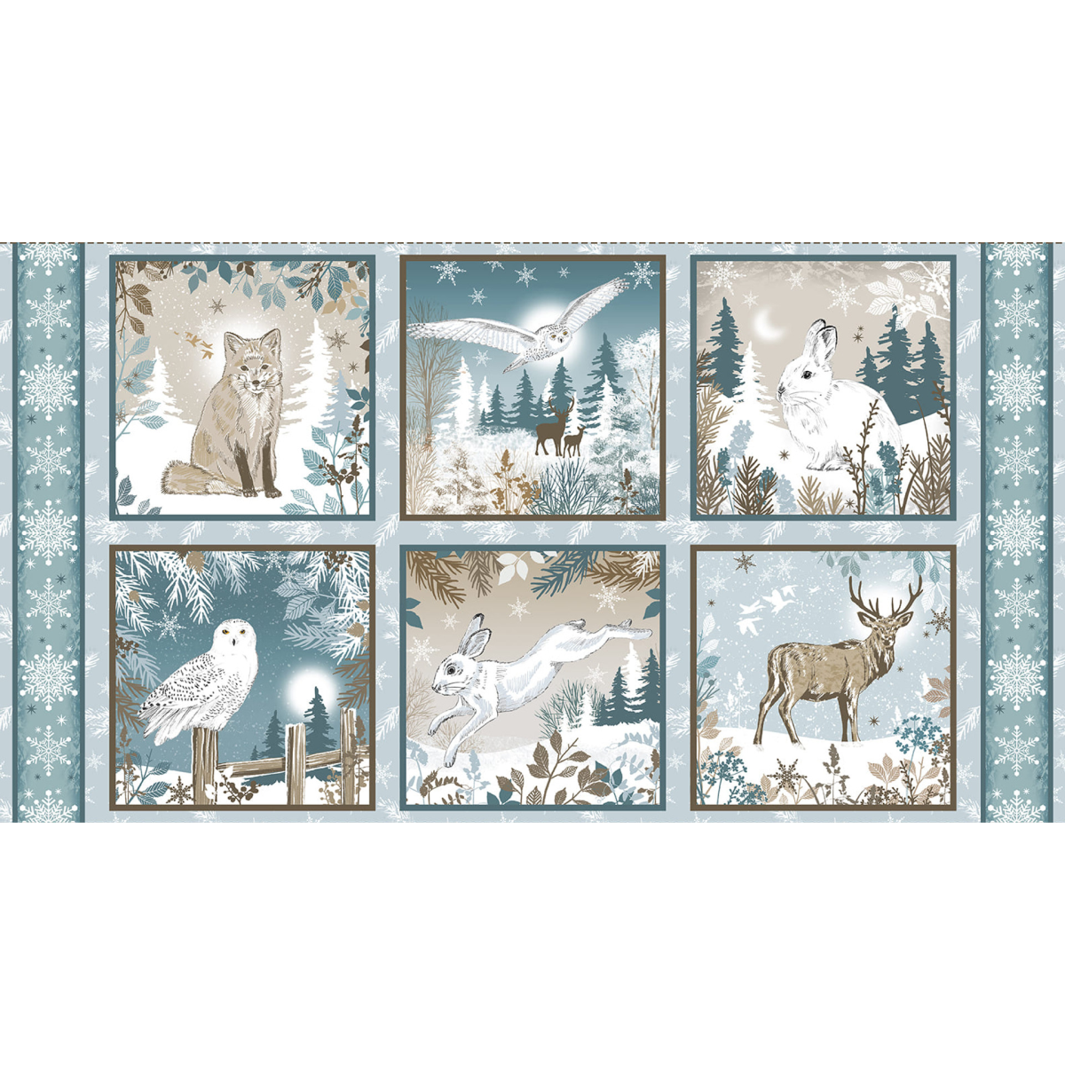 WINTER WHISPERS BLOCK PANEL – Calico Gals