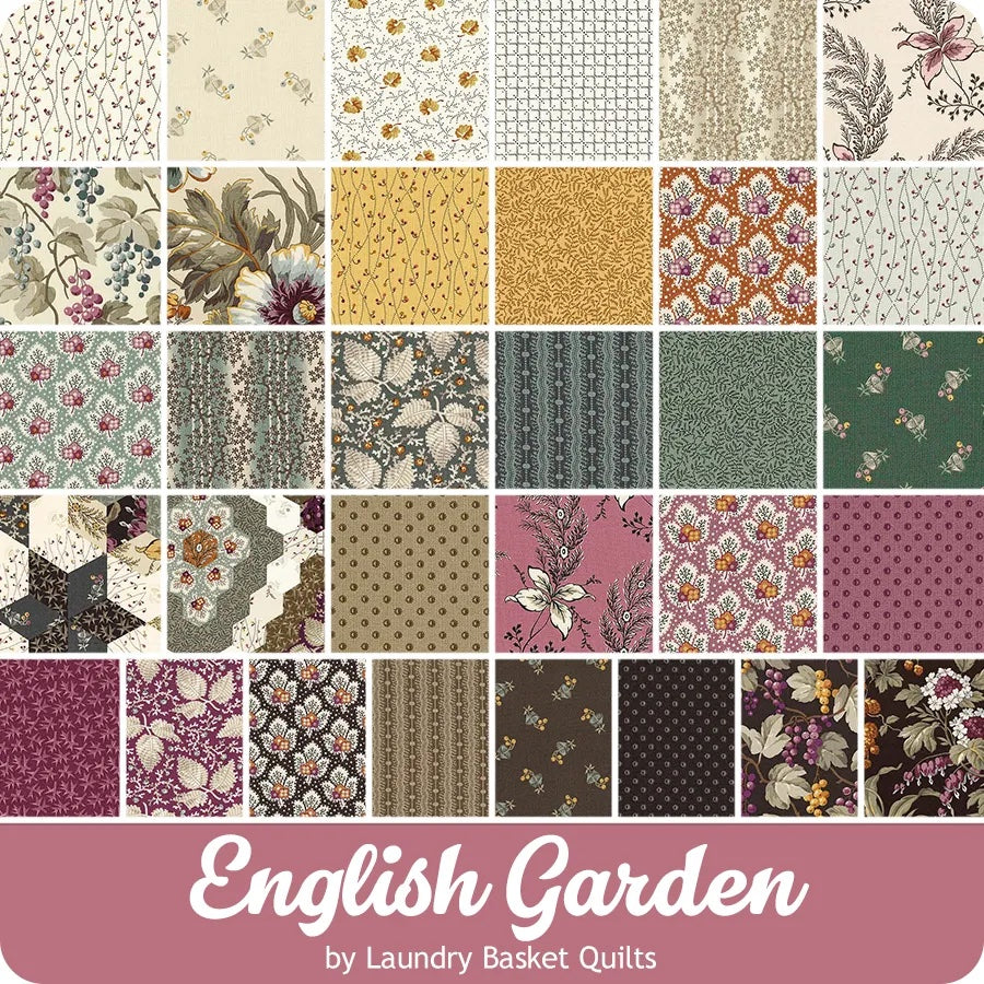 ENGLISH GARDEN CHARM PACK – Calico Gals