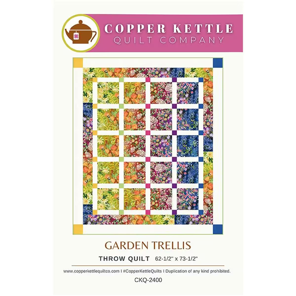 GARDEN TRELLIS QUILT KIT – Calico Gals
