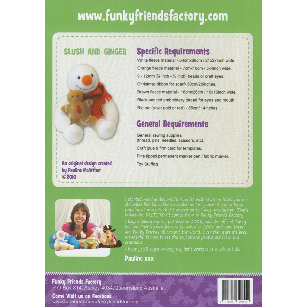 SLUSH AND GINGER PATTERN – Calico Gals