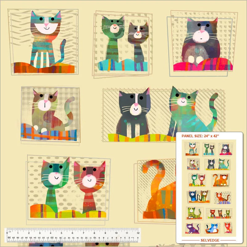TAKE ME HOME: CATS PANEL FUR-EVER FRIENDS – Calico Gals