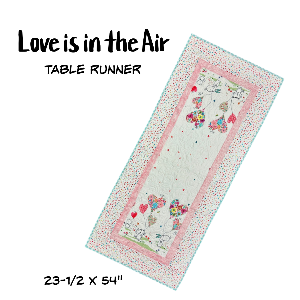 LOVE IS IN THE AIR RUNNER KIT – Calico Gals