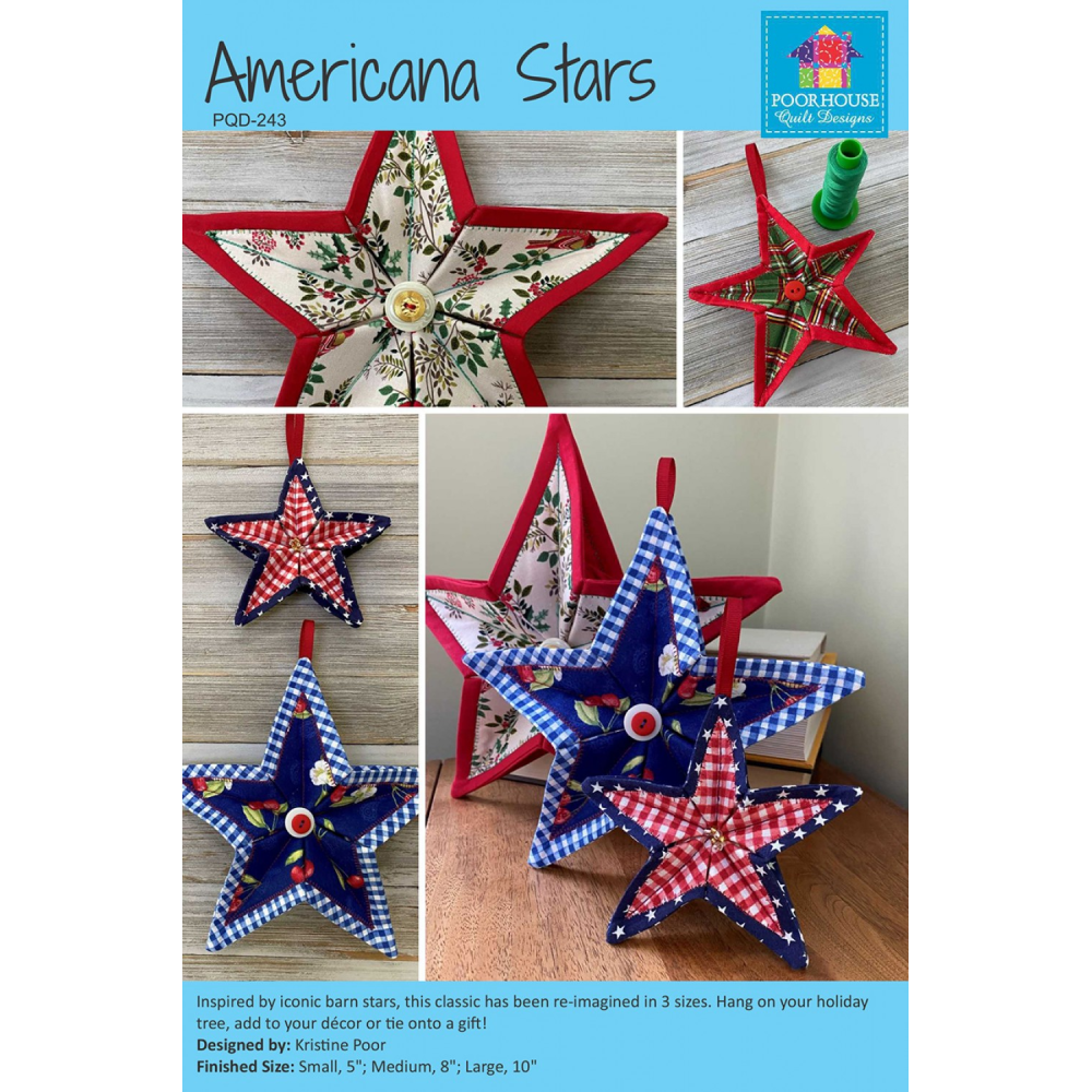 AMERICANA STARS PATTERN – Calico Gals