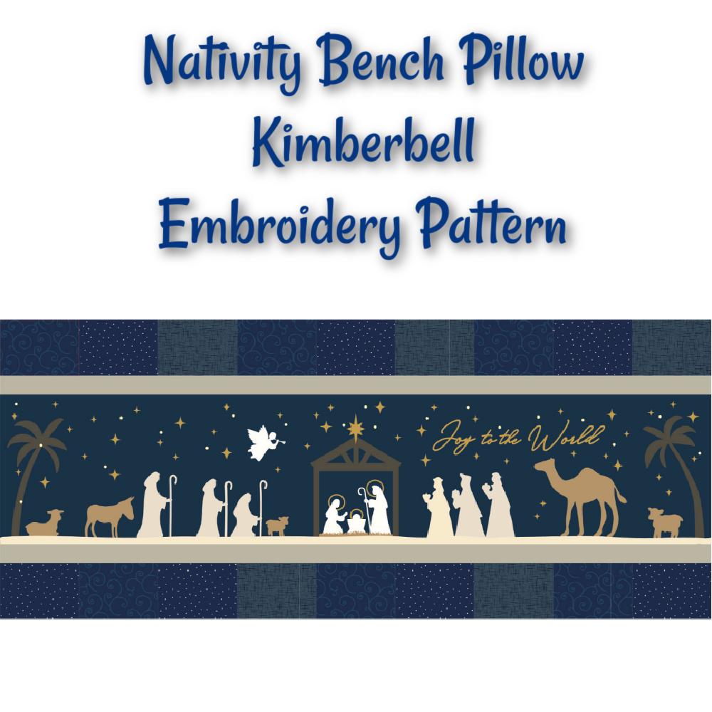 NATIVITY BENCH PILLOW PATTERN – Calico Gals