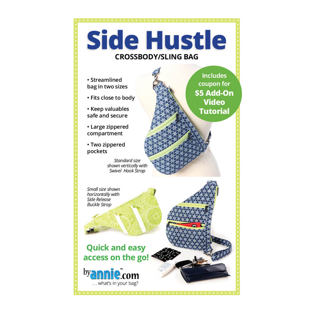SIDE HUSTLE PATTERN – Calico Gals