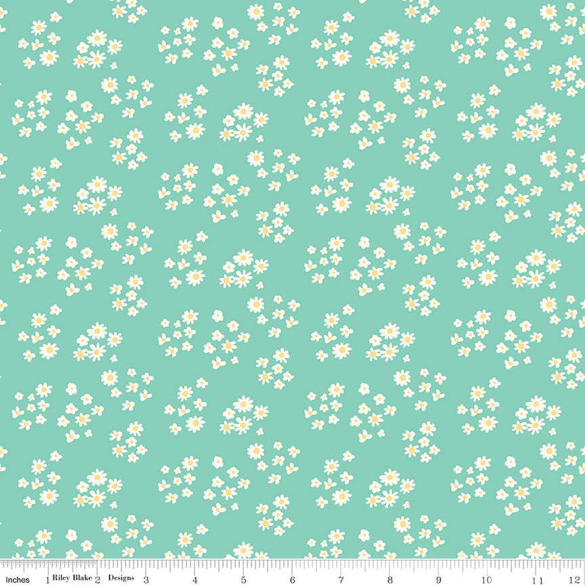 SEAFOAM DAISIES HELLO SPRING – Calico Gals