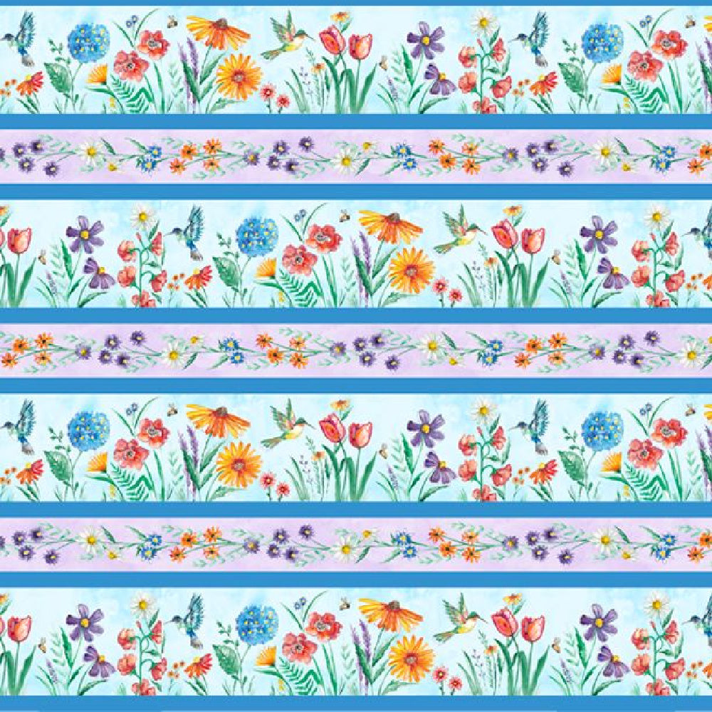 REPEATING STRIPE FANCIFUL FLIGHT – Calico Gals