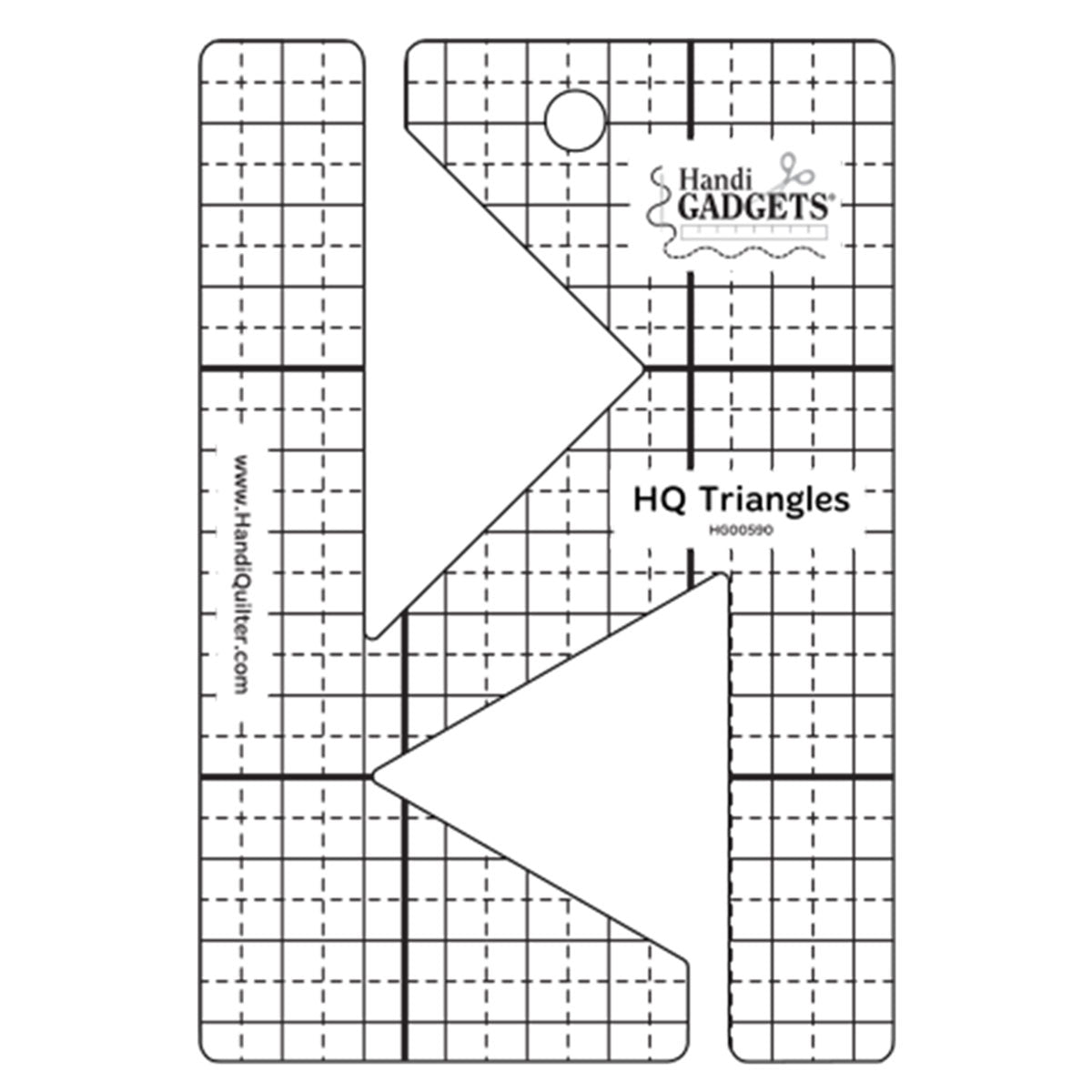 TRIANGLES RULER – Calico Gals